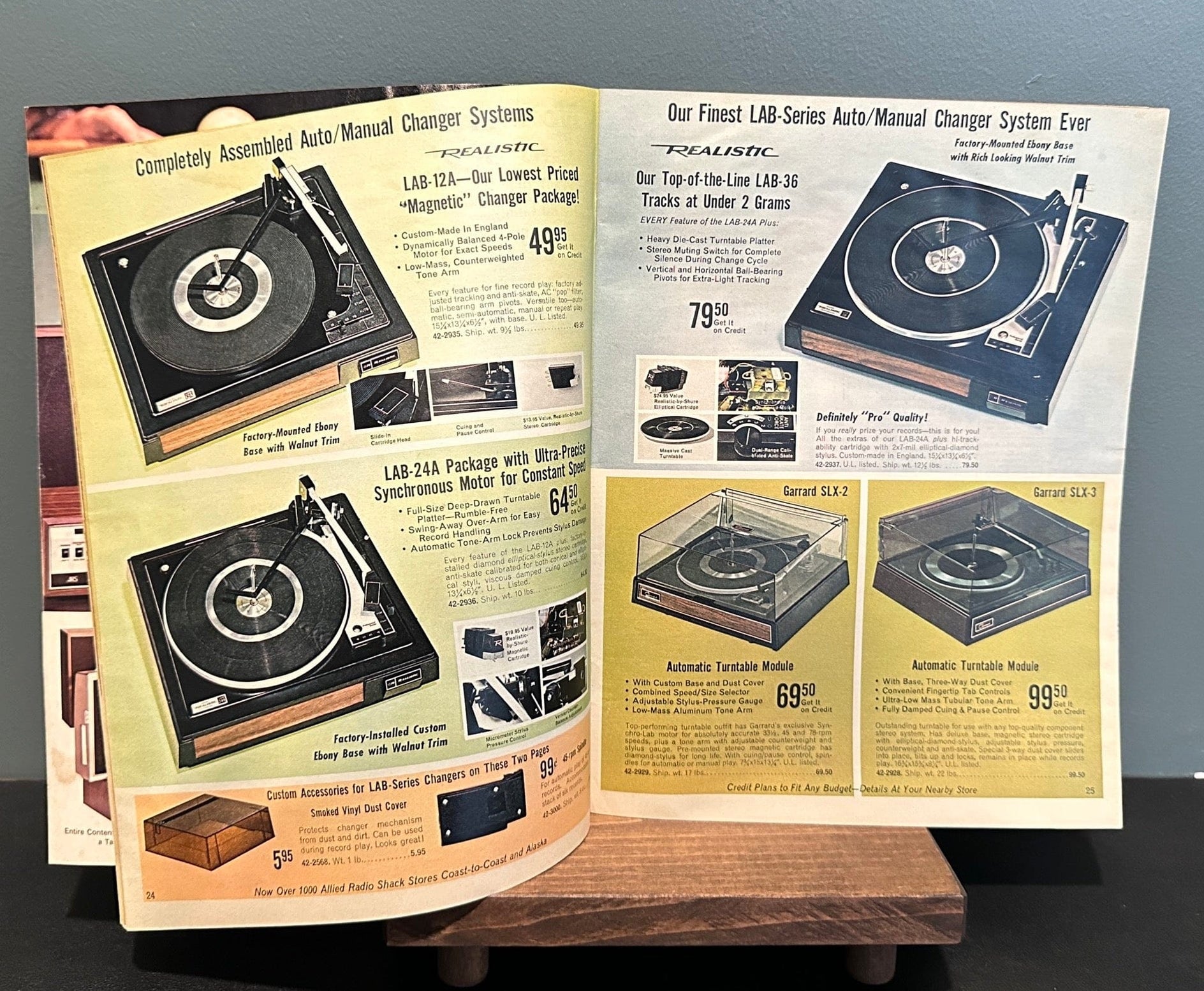 1972 Radio Shack Electronic Equipment 86 page Catalog — Fetch-the-Paper