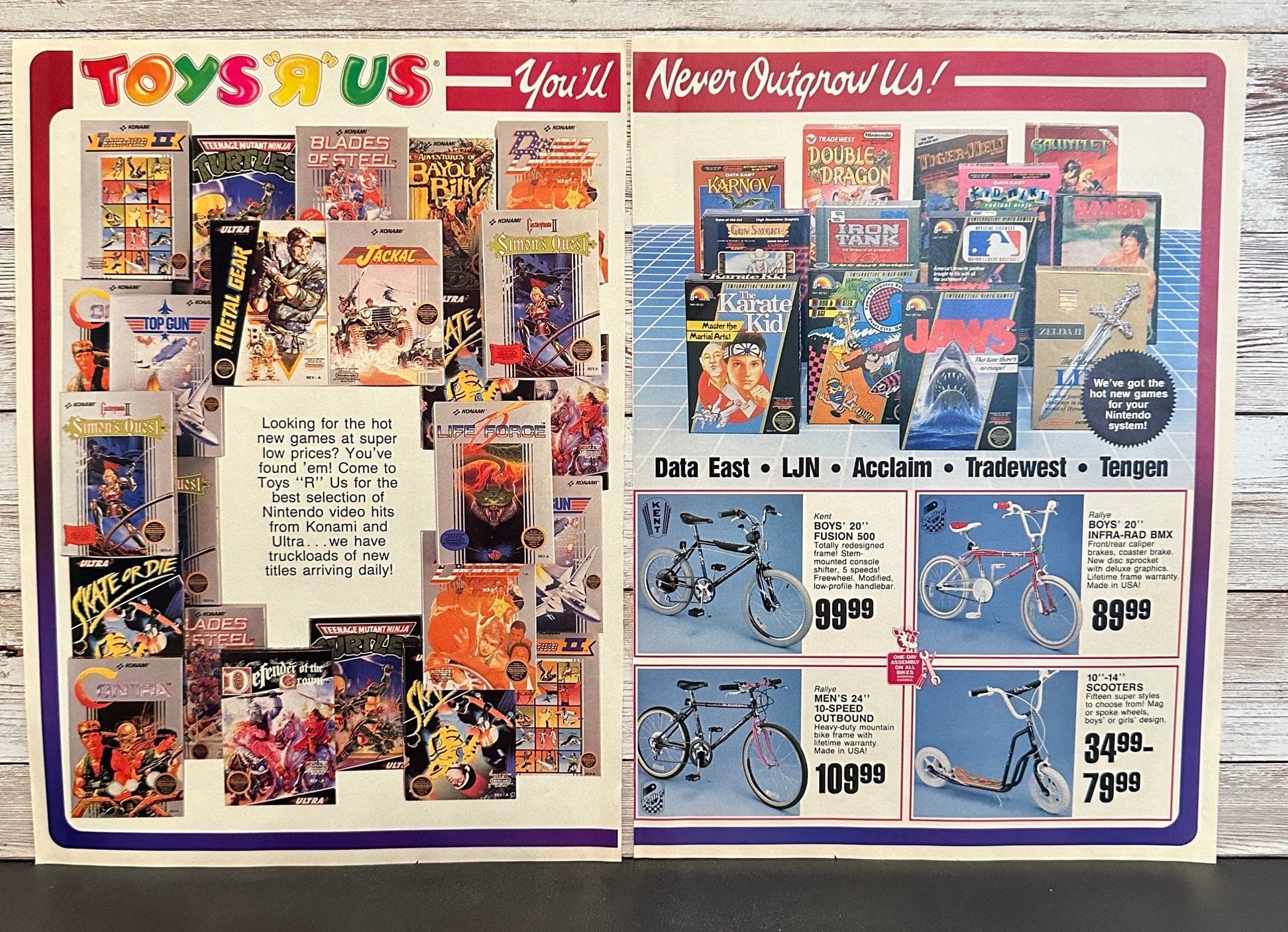 1988 Toys R Us You'll Never Outgrow Us Toy Booklet Catalog — Fetch-the ...