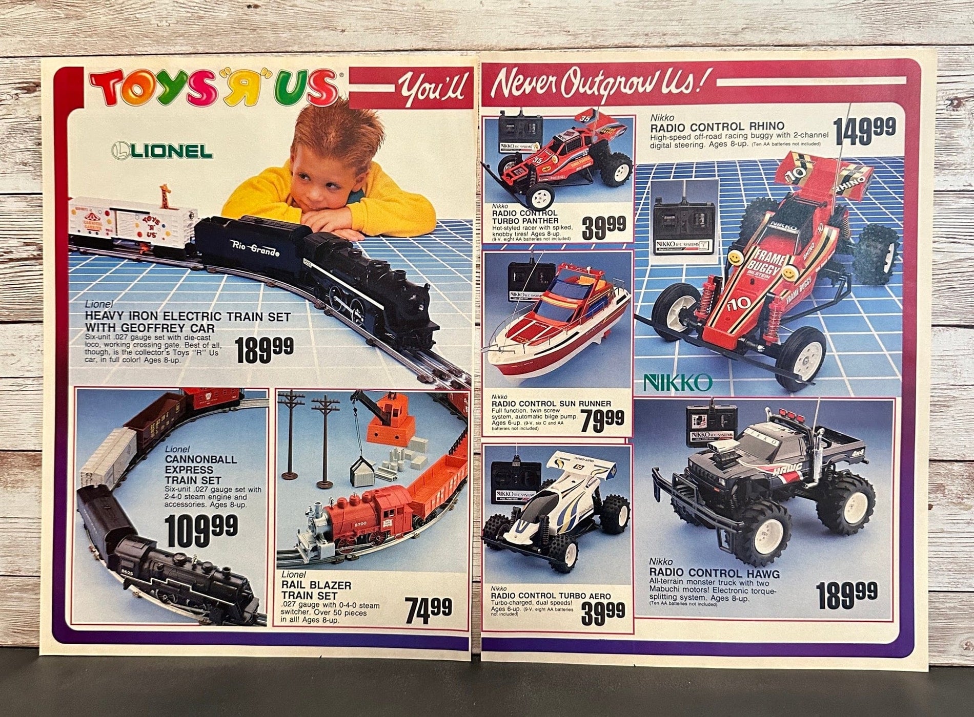 1988 Toys R Us You'll Never Outgrow Us Toy Booklet Catalog — Fetch-the ...