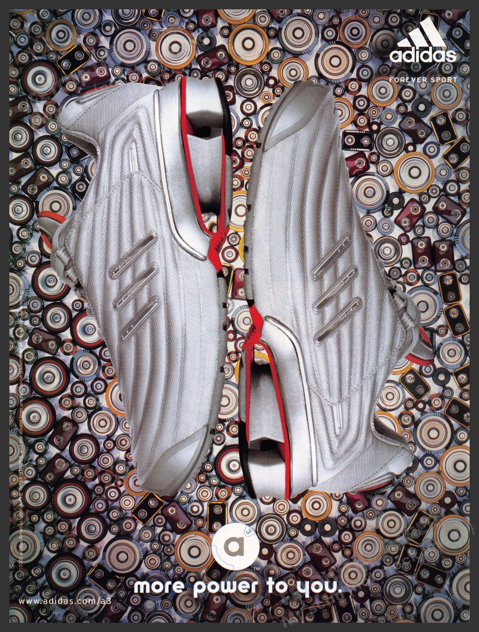 Adidas a3 2000s Print Ad — Fetch-the-Paper