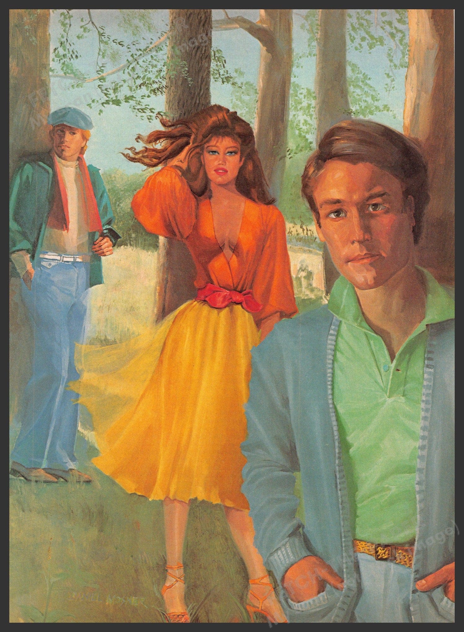 Daniel Mosner Artist 1980s Magazine Illustration 1981 "Choice" — Fetch ...