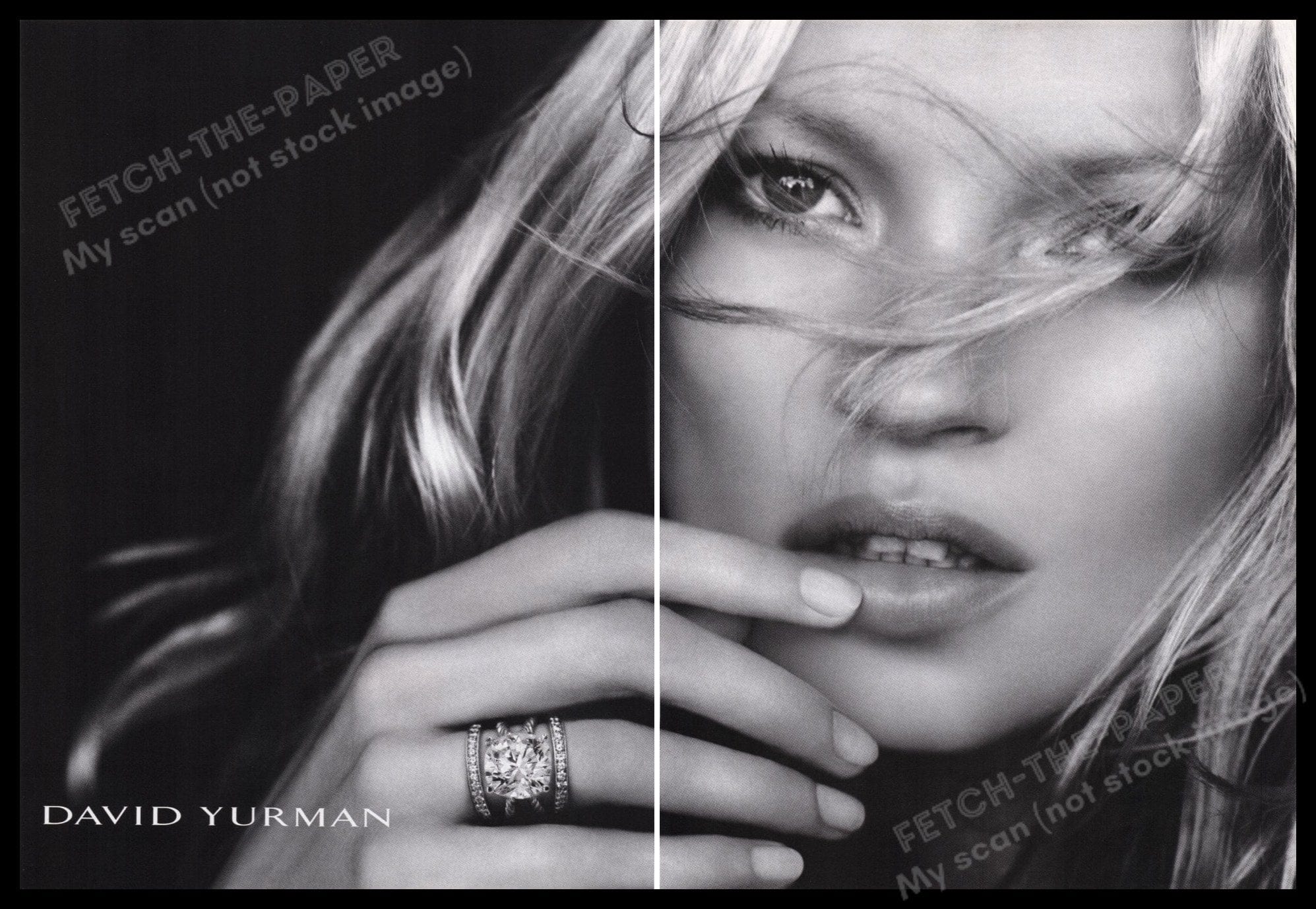 David Yurman Jewelry Kate Moss 2000s Print Advertisement (2 pages) 200 ...