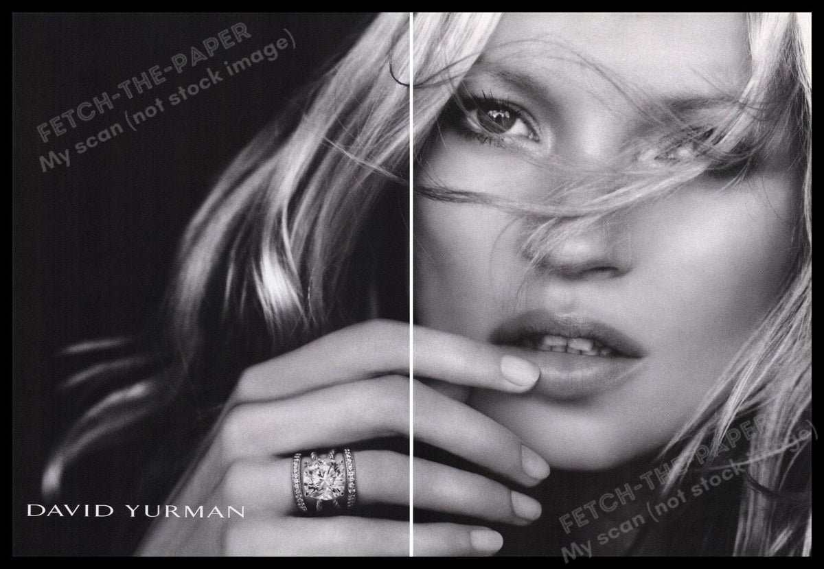 David Yurman Jewelry Kate Moss 2000s Print Advertisement (2 pages) 200 ...