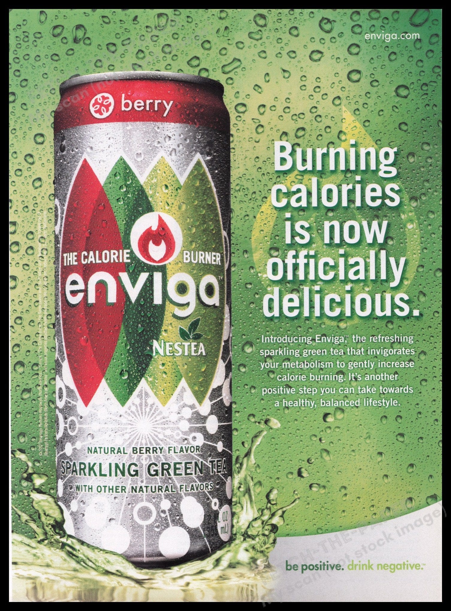 Enviga Sparkling Green Tea 2000s Print Advertisement Ad 2007 — Fetch ...