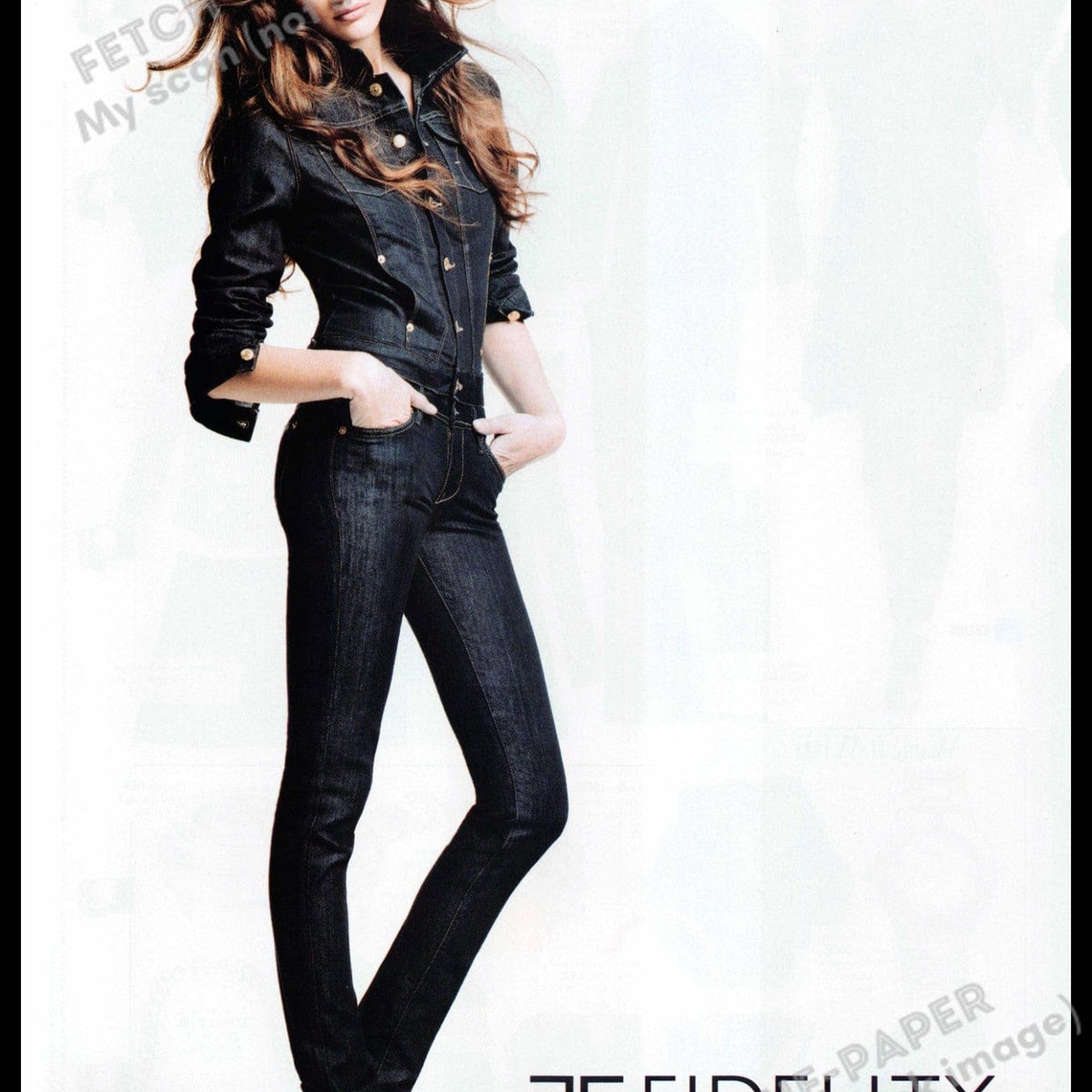 Fidelity Denim 2010 Skinny Jeans Print Ad - Fashion Collectible — Fetch ...