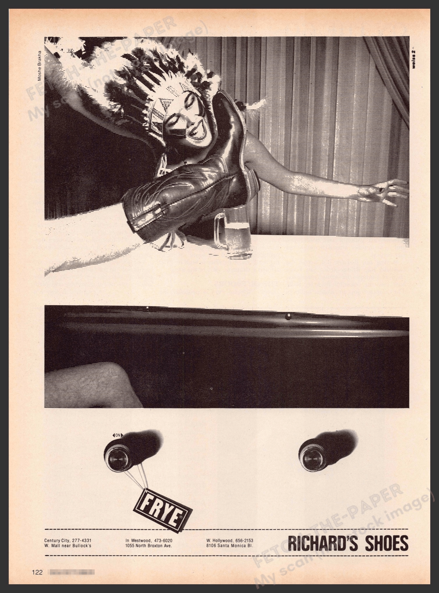 Frye Boots 1970s Print Ad — Fetch-the-Paper