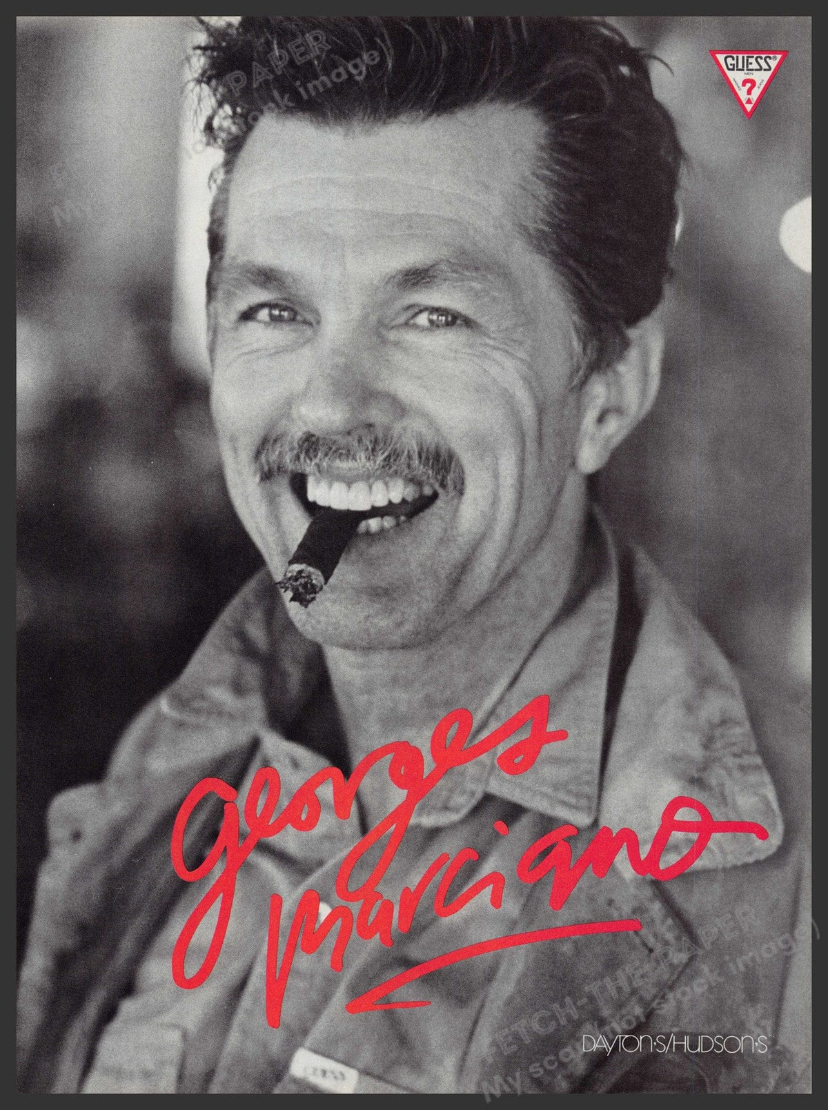 Guess Georges Marciano Tom Skerritt 1980s Print Advertisement Ad 1987 ...