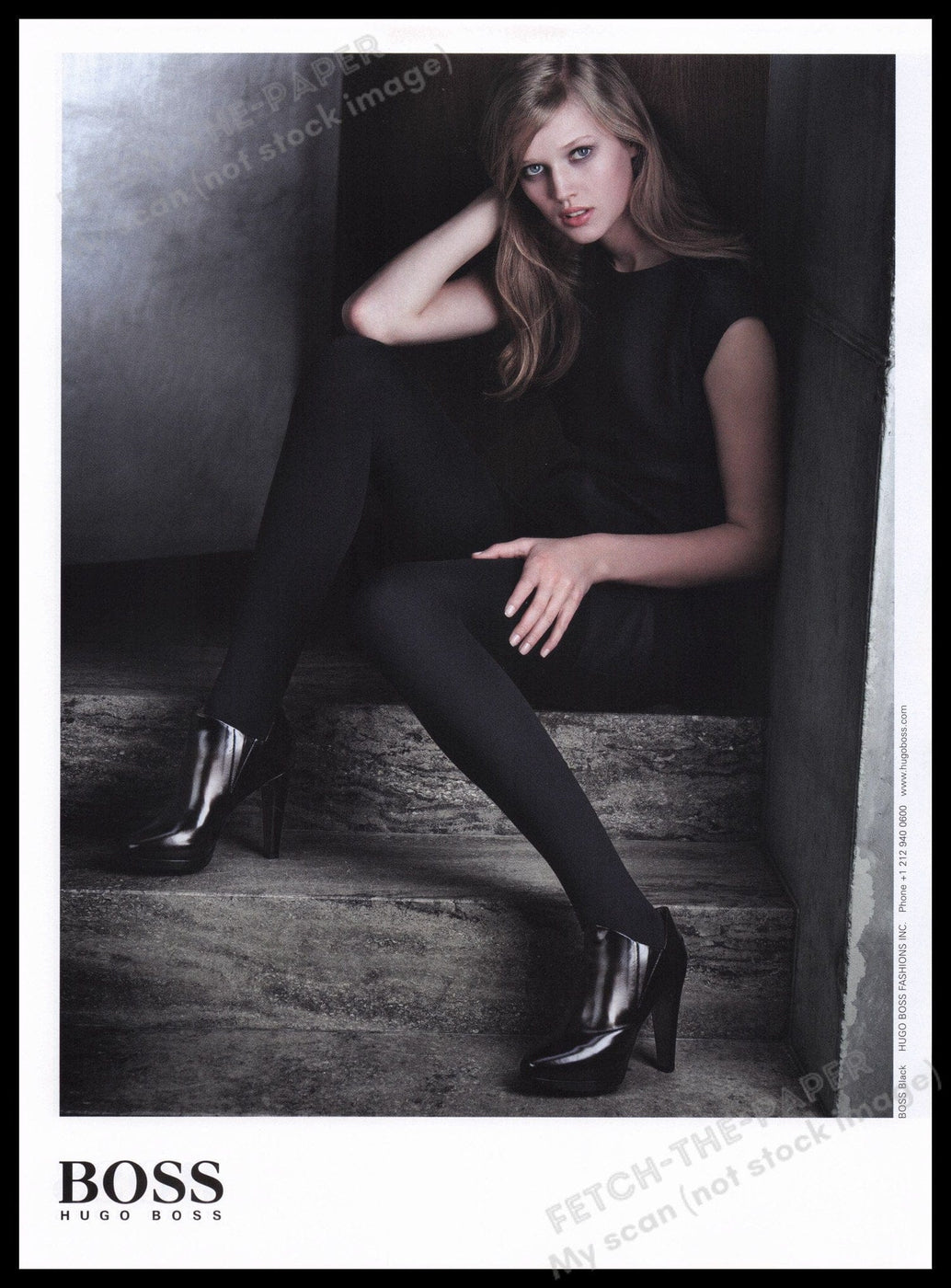 Hugo Boss Shoes 2000s Print Advertisement Ad 2009 Tights Legs Cute ...