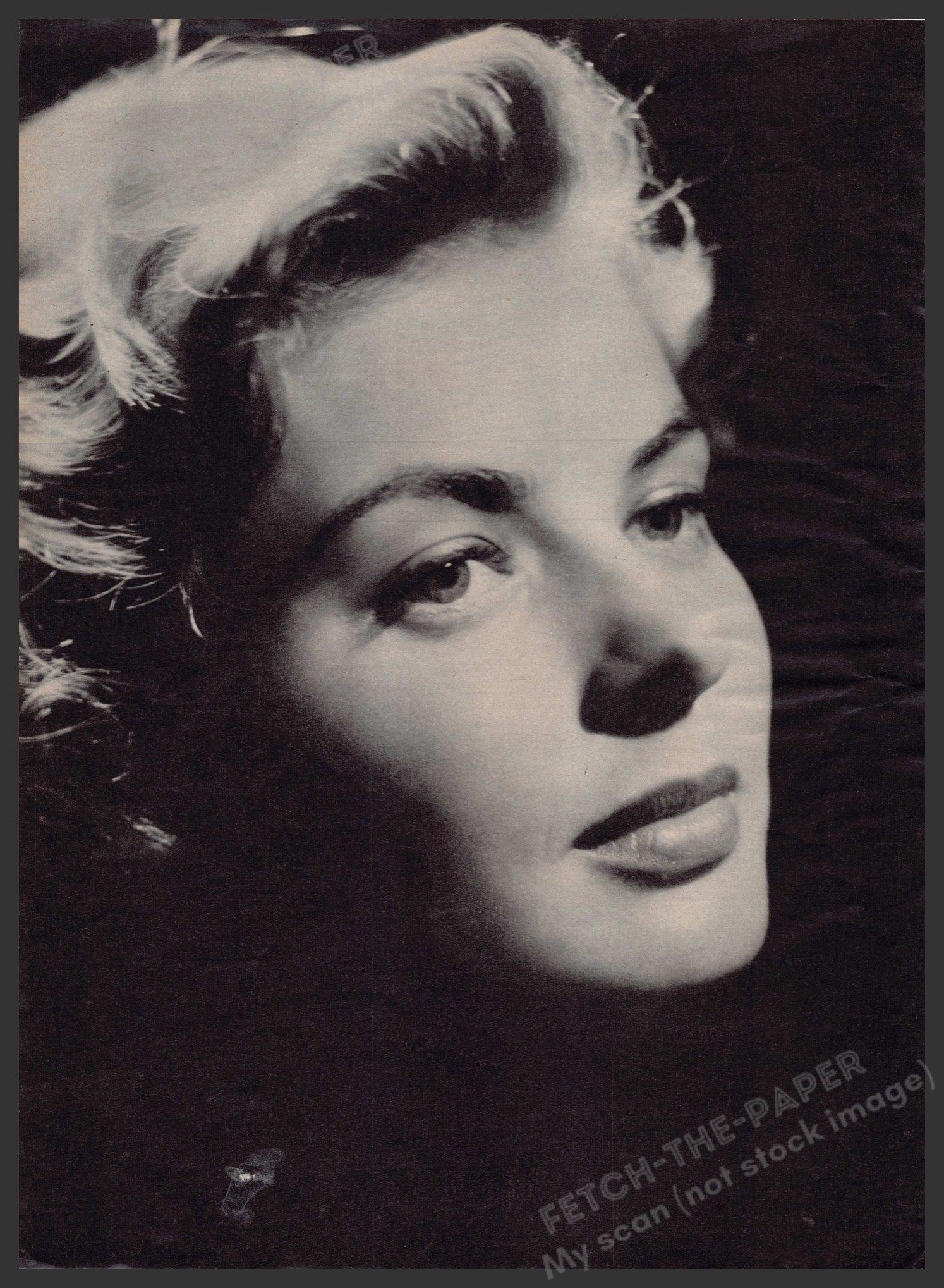 Ingrid Bergman 1949 Vintage Magazine Photo - Classic Hollywood — Fetch ...