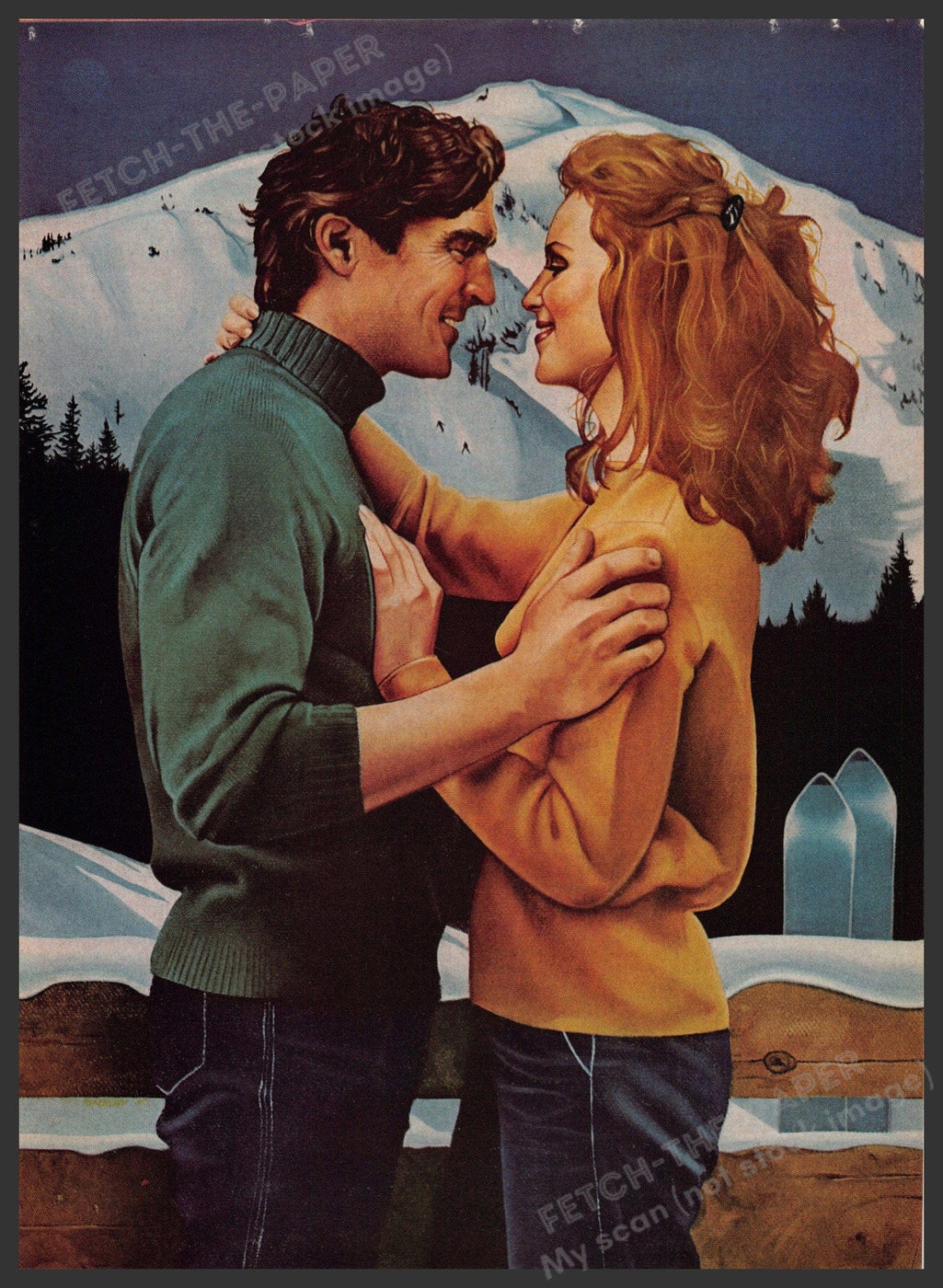 Jackie Jasper 1982 Romantic Magazine Illustration 1980s Fashion — Fetch ...