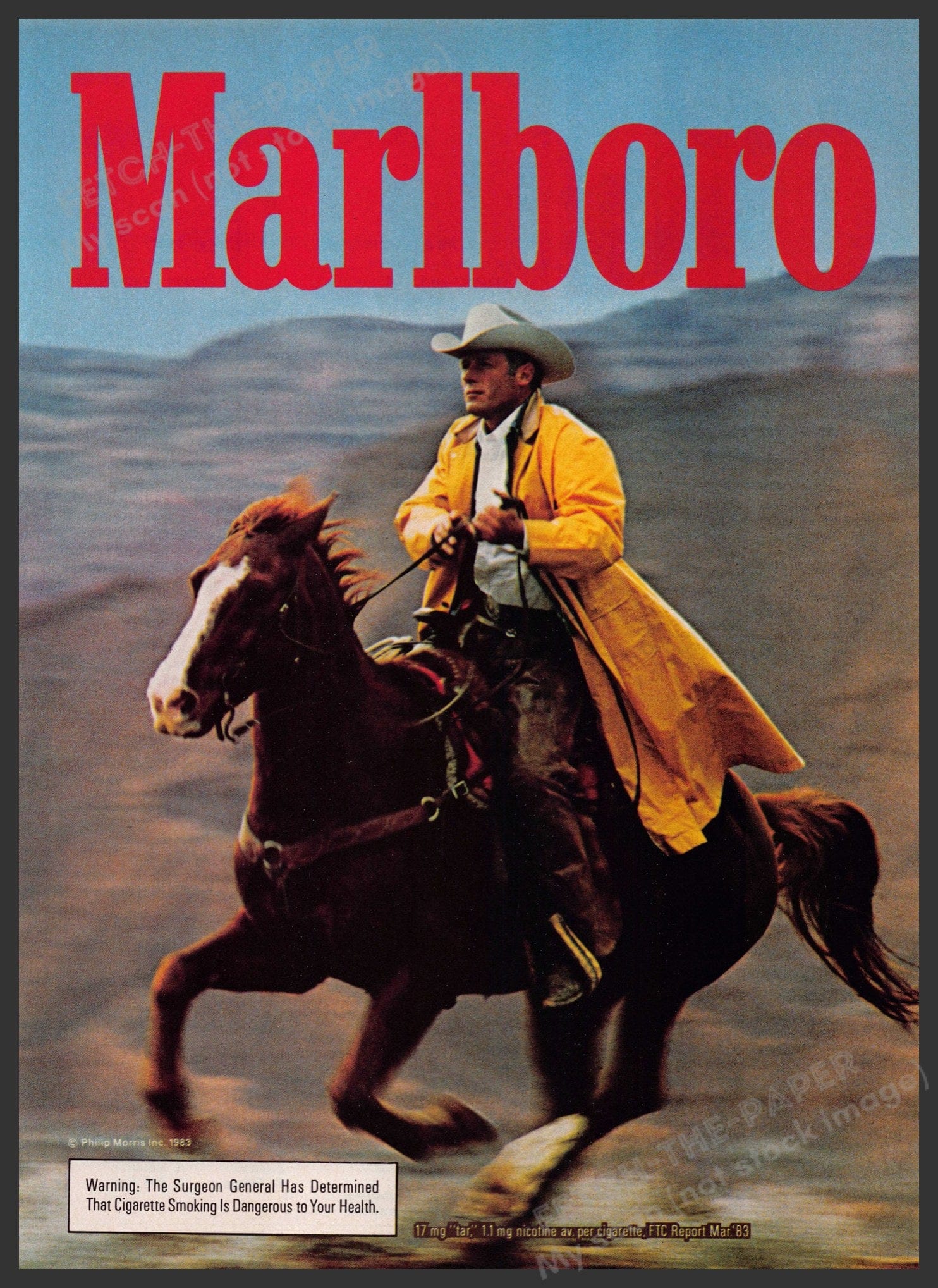 Marlboro Cigarettes Robert Norris 1980s Print Advertisement 1983 Gallo ...
