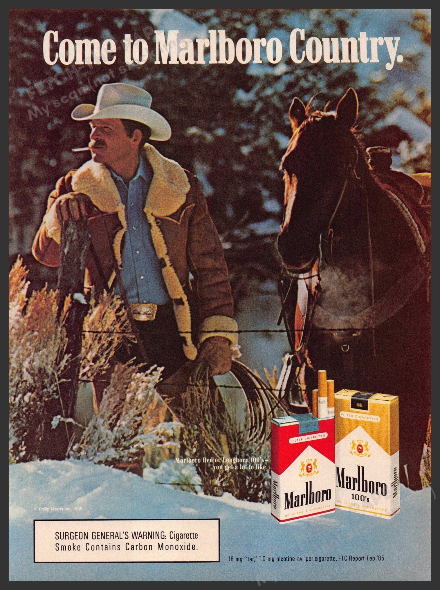 Marlboro Magazine Ads – Marlboro Man & Cowboy Icon | Fetch-the-Paper