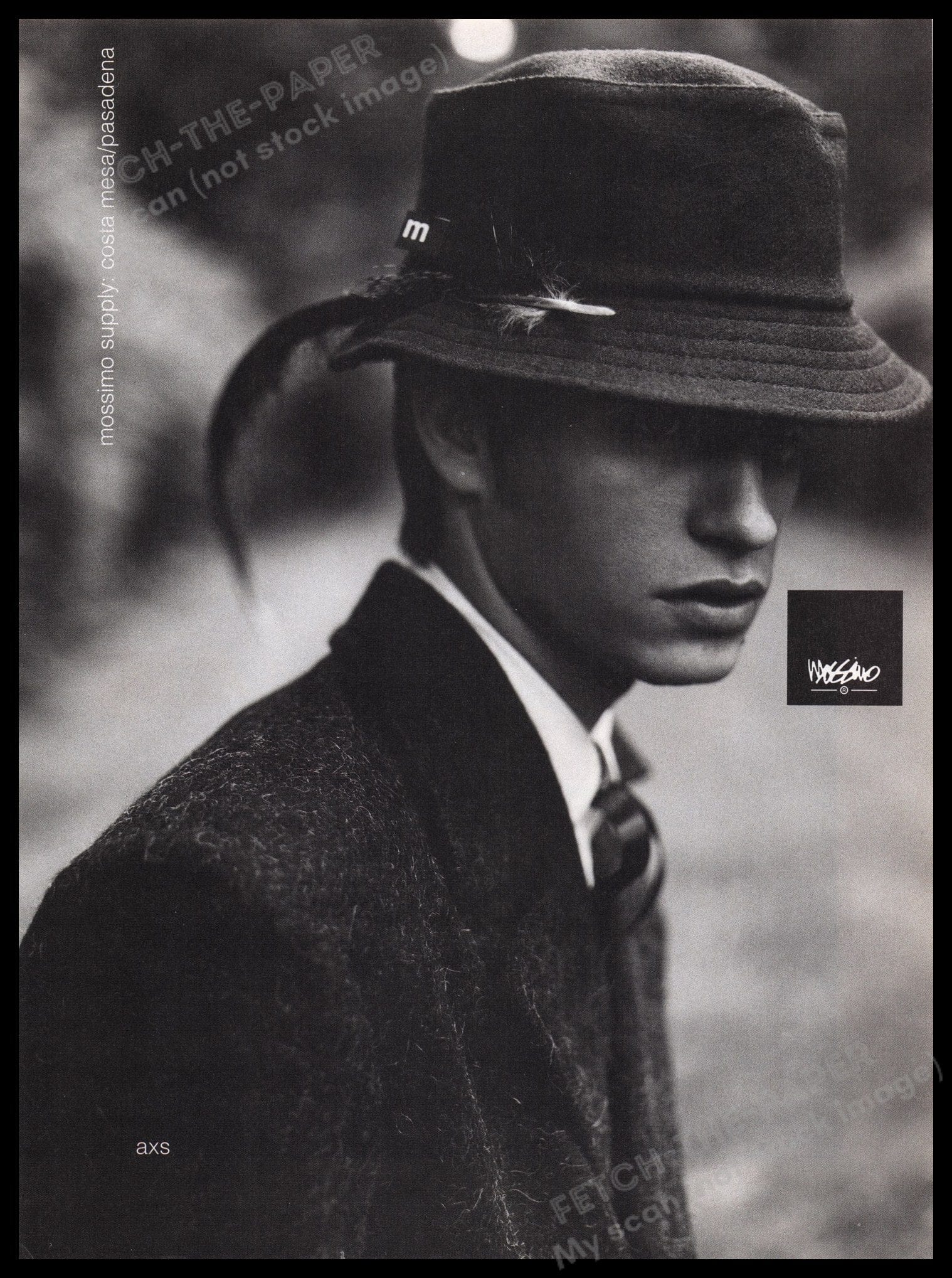 Mossimo Men's Hats 1990s Print Advertisement Ad 1997 Young Male Model ...