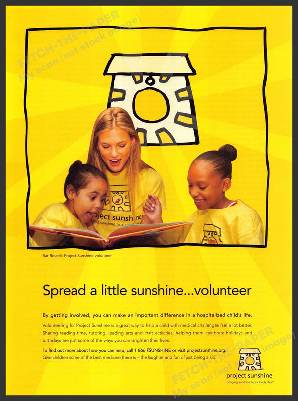 Project Sunshine 2000s Print Advertisement Ad 2008 Bar Refael — Fetch ...