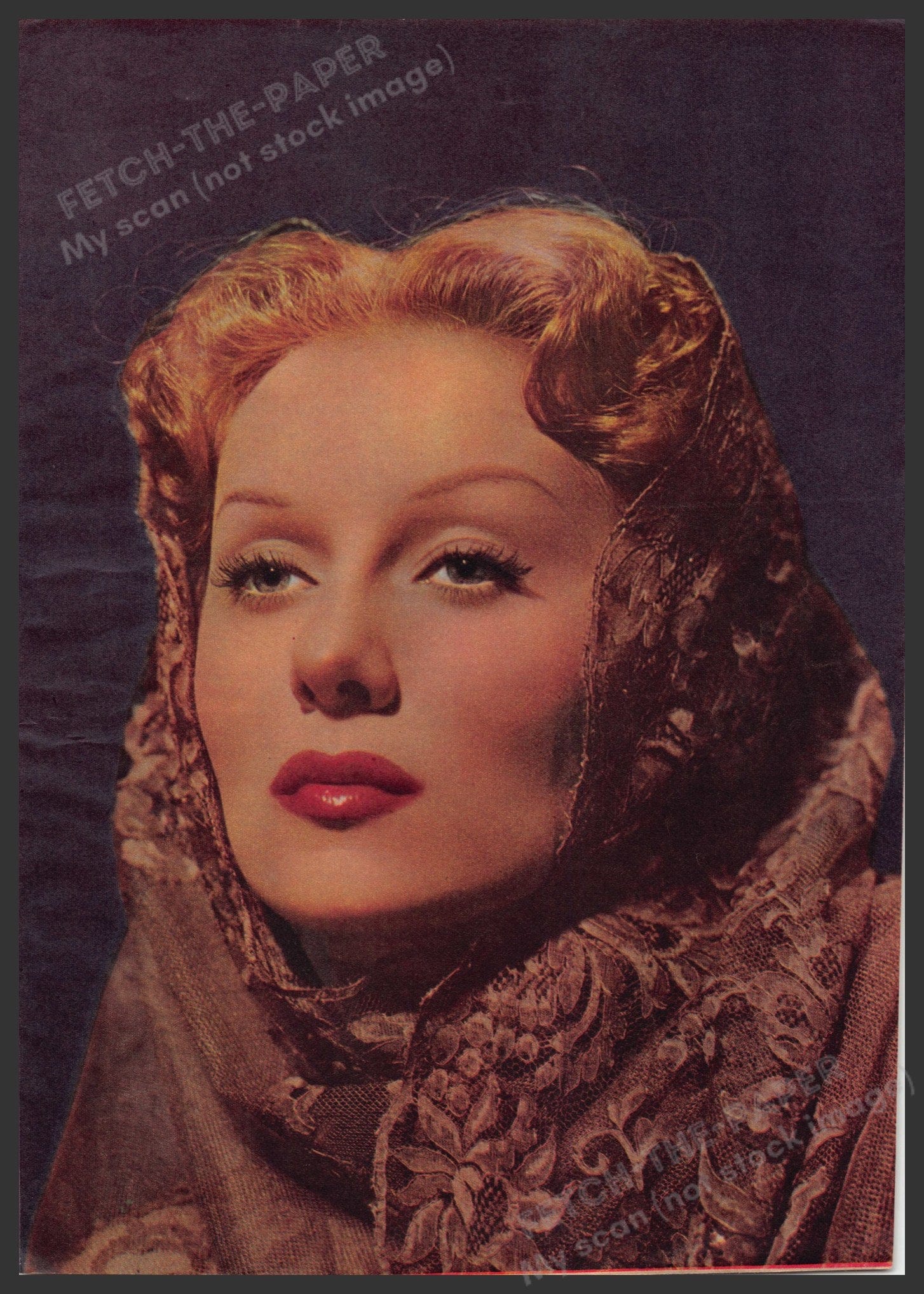 Vintage 1949 Rhonda Fleming Magazine Photo - Classic Hollywood — Fetch ...