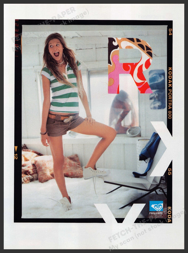 Roxy Clothing 2000s Print Advertisement Ad 2006 Legs Online — Fetch-the ...