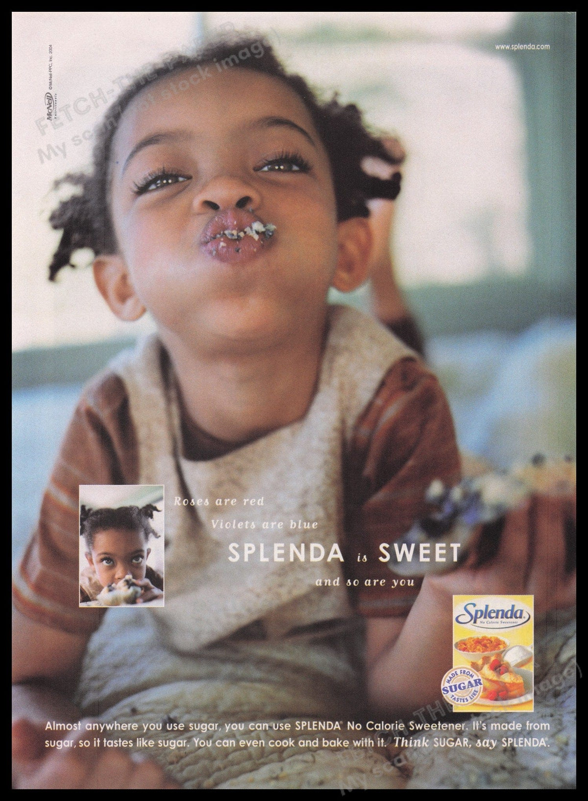 Splenda 2000s Print Advertisement Ad 2004 Sugar Substitute — Fetch-the ...