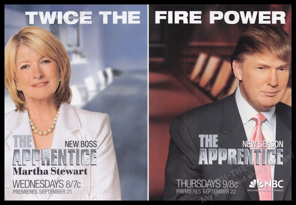 The Apprentice Donald Trump 2000s Print Advertisement (2 pgs) 2005 ...