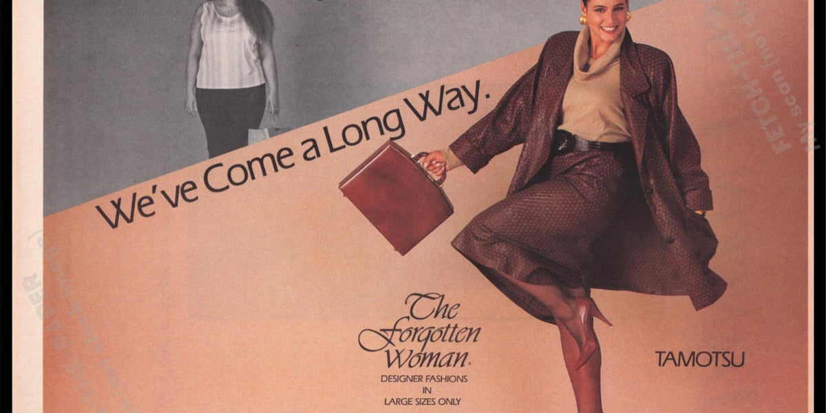 The Forgotten Woman 1980s Print Advertisement Ad 1987 Plus Size Clothi ...