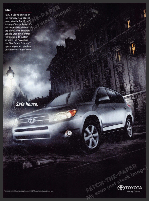 Toyota Rav4 2000s Print Ad — Fetch-the-Paper