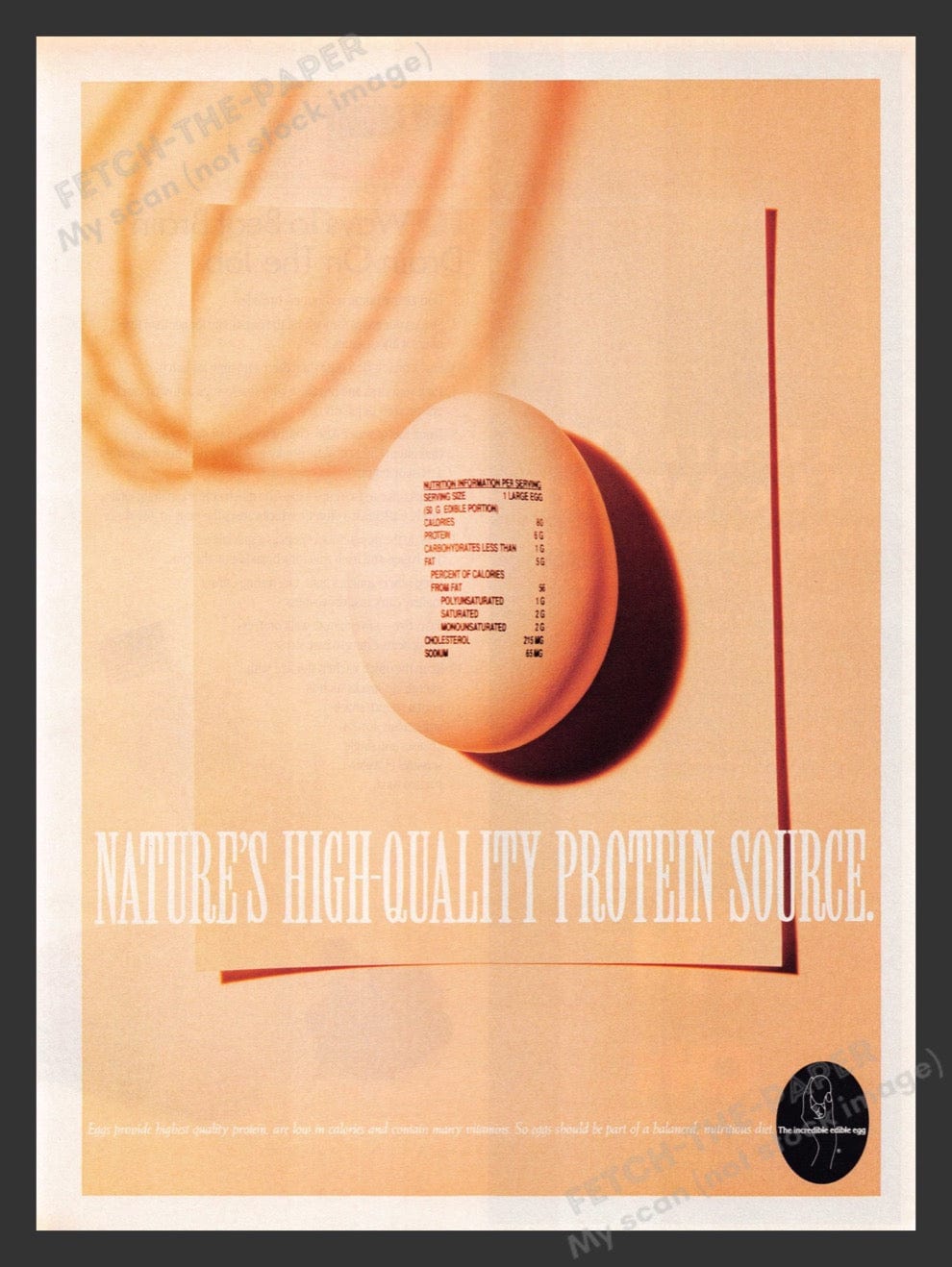 1992 The Incredible Edible Egg Nature Print Advertisement Ad — Fetch ...
