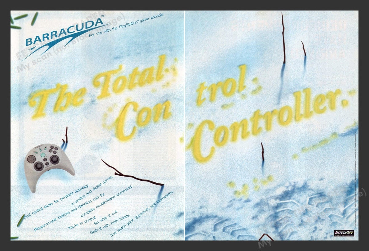 1997 Barracuda Controller Video Game Print Advertisement (2 Pages ...