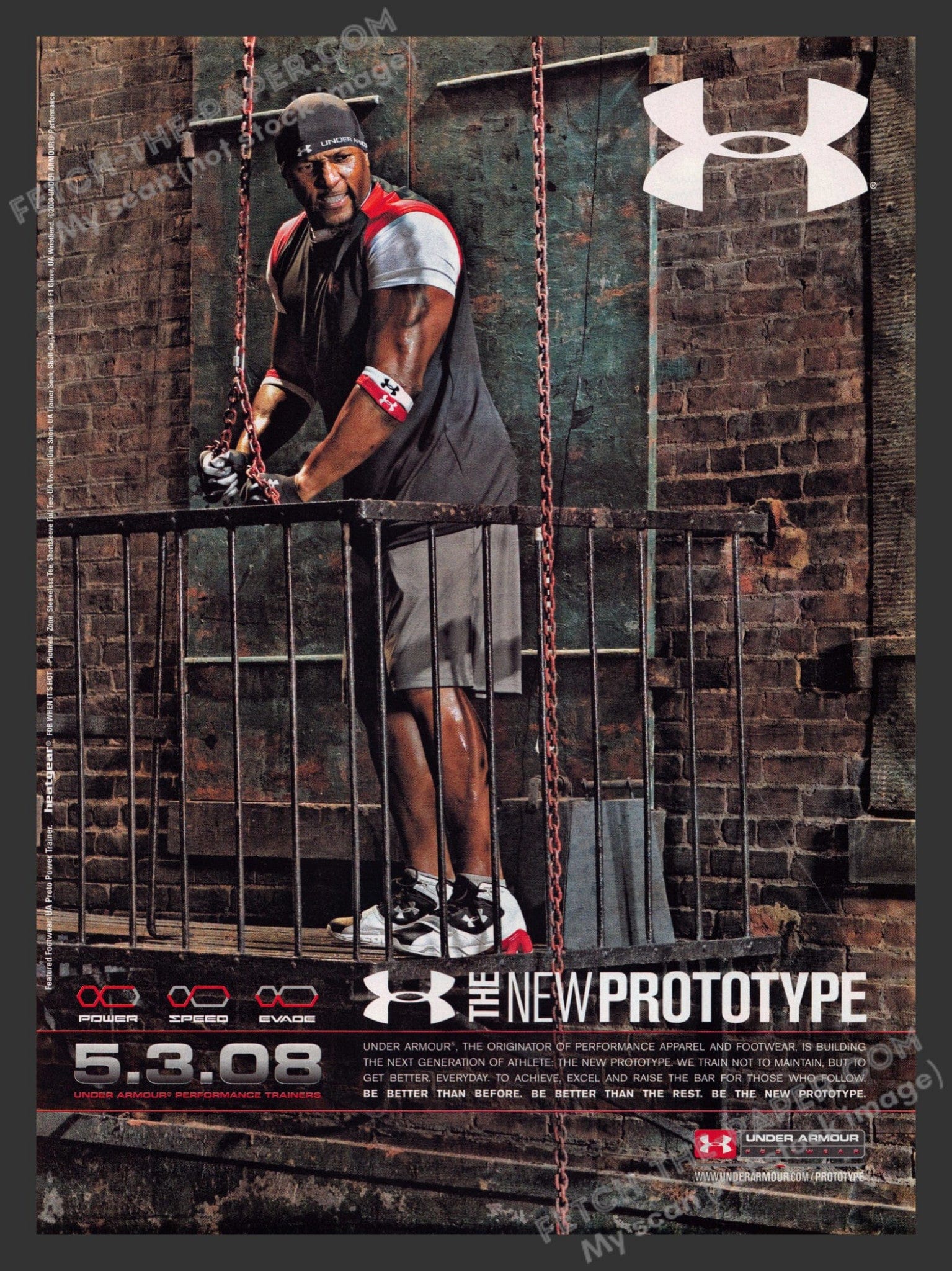 Under Armour Print Ads