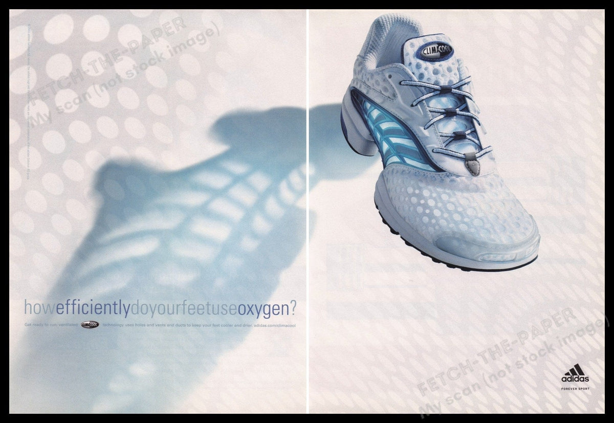 Adidas Climacool Shoes 2000s Print Advertisement (2 pages) 2003 — Fetch ...