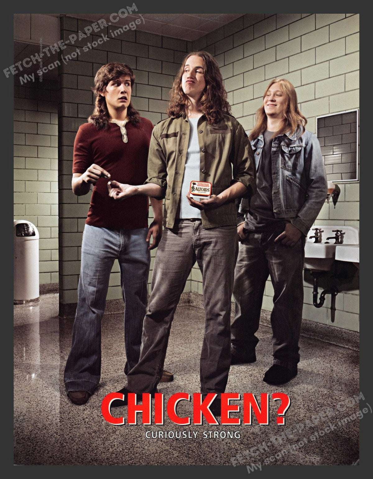 Altoids "Chicken?" Curiously Strong Mints 2000s Print Advertisement Ad ...