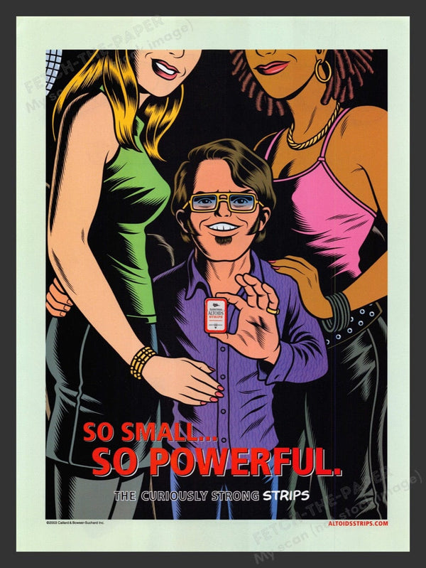 Altoids Small Dwarf in Club 2000s Print Advertisement Ad 2003 — Fetch ...