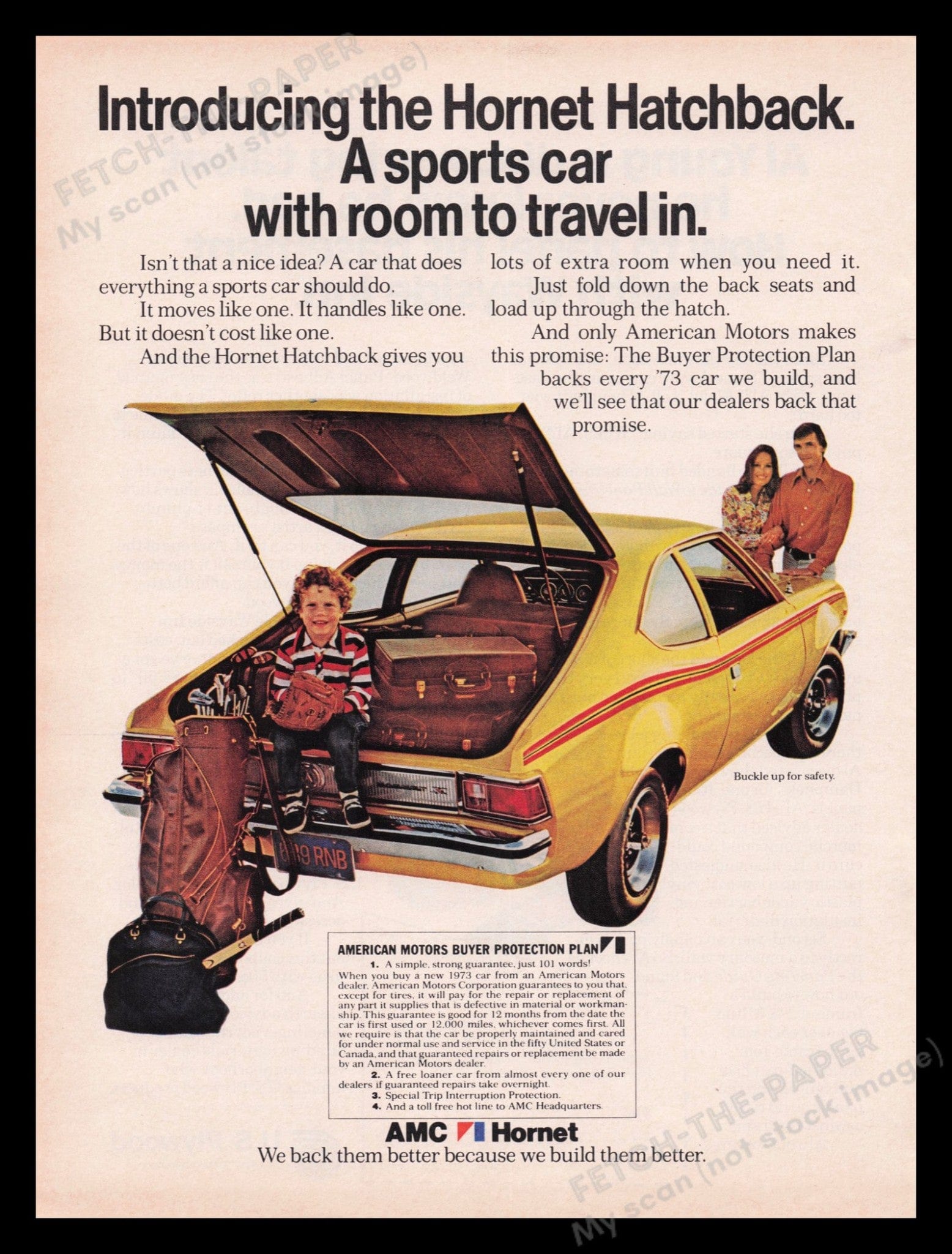 AMC Hornet 1972 Print Ad - Vintage American Motors Advertisement ...