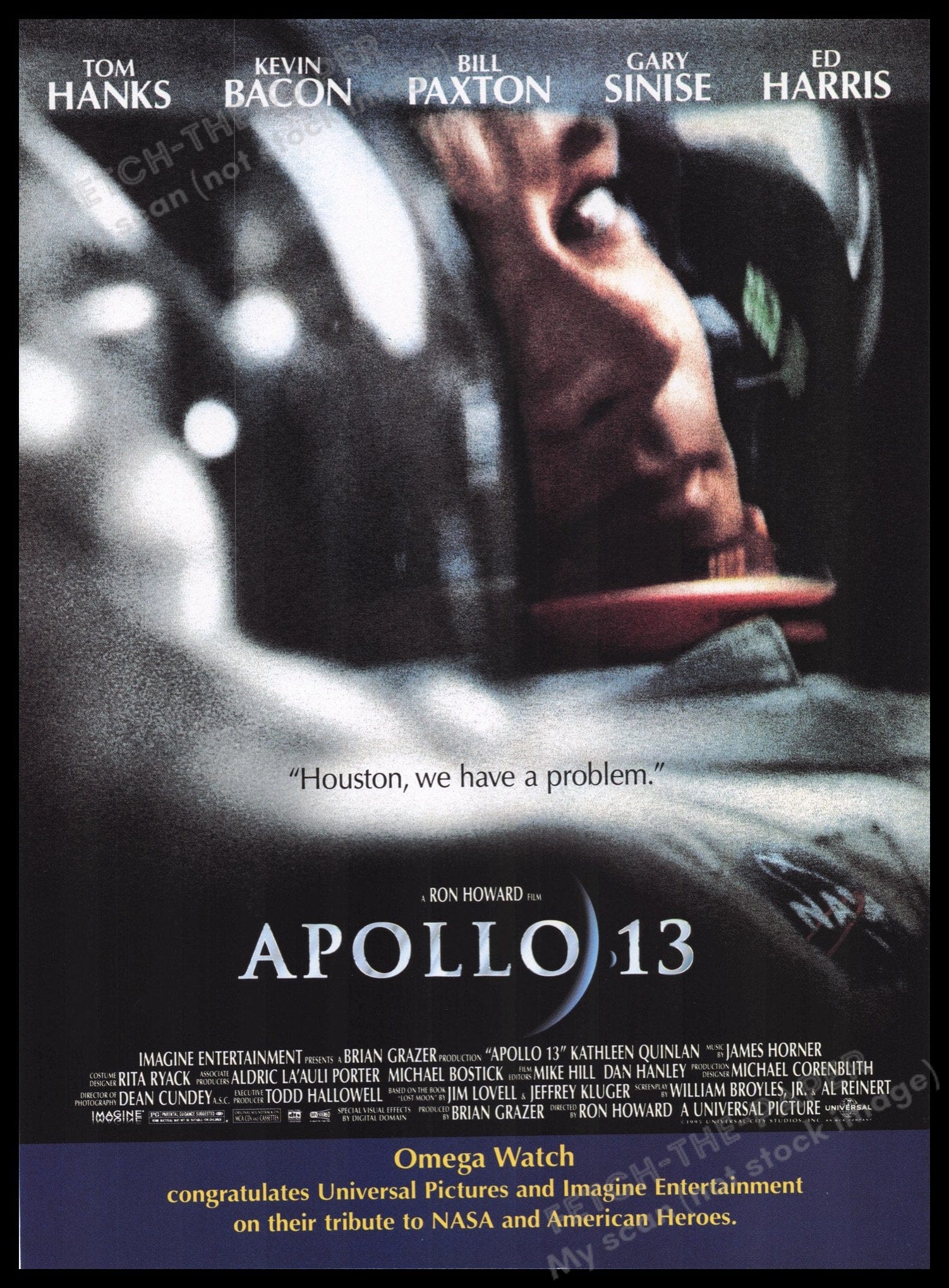 Apollo 13 Movie Ad 1995 Tom Hanks Original Print 8"x11" — Fetch-the-Paper