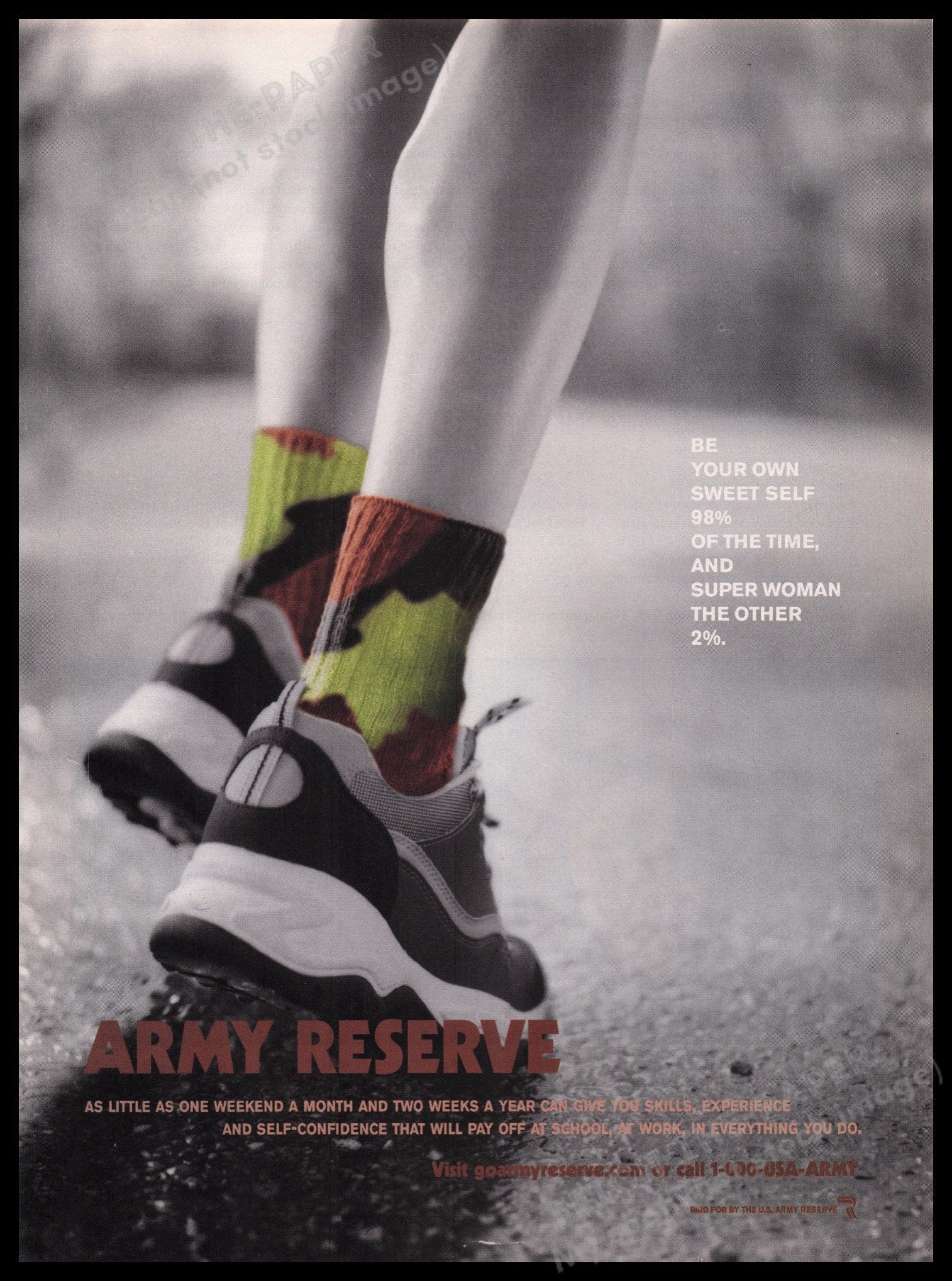 Army Reserve 2000s Print Ad - Empowerment & Confidence for Women ...