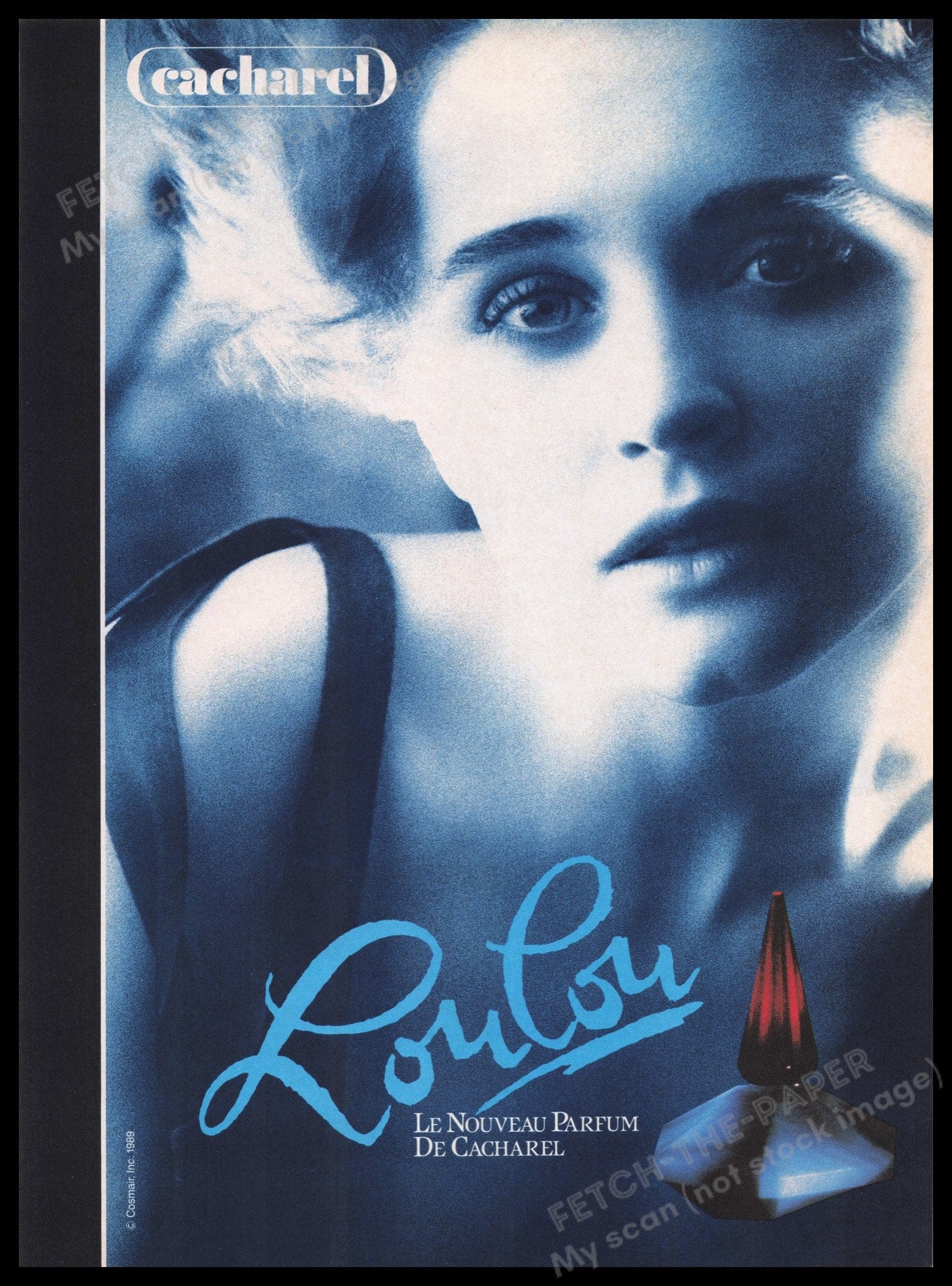 Cacharel LouLou Perfume 1980s Print Advertisement Ad 1989 Promo — Fetch ...
