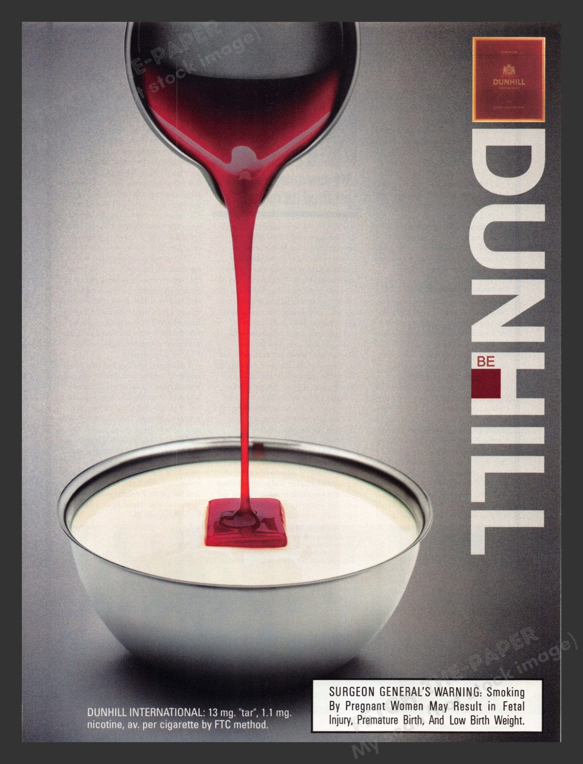 Dunhill Cigarette & Tobacco 2002 Print Ad - Collectible 8"x11" — Fetch ...