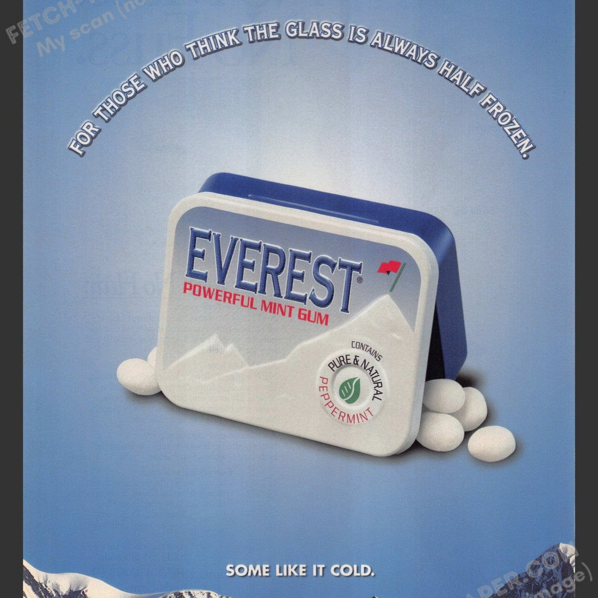 Everest Powerful Mint Gum 2000s Print Ad - Vintage Peppermint — Fetch ...