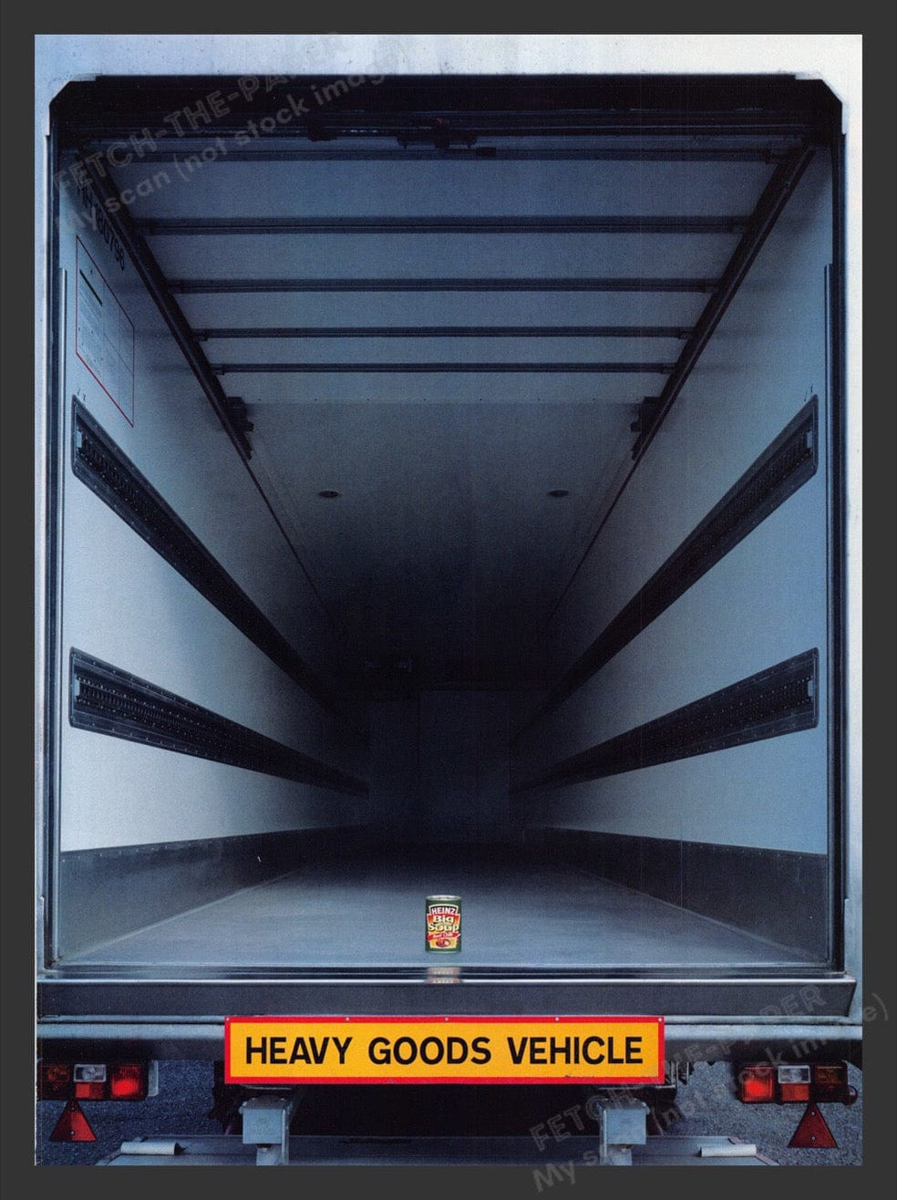 Heinz Big Soup Heavy Goods Vehicle 2000s Print Advertisement Ad 2001 ...