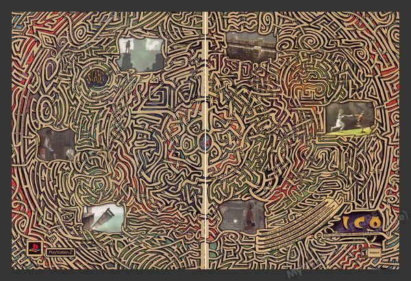 ICO Puzzle Maze 2000s Video Game Print Advertisement (2 Pages) 2001 ...