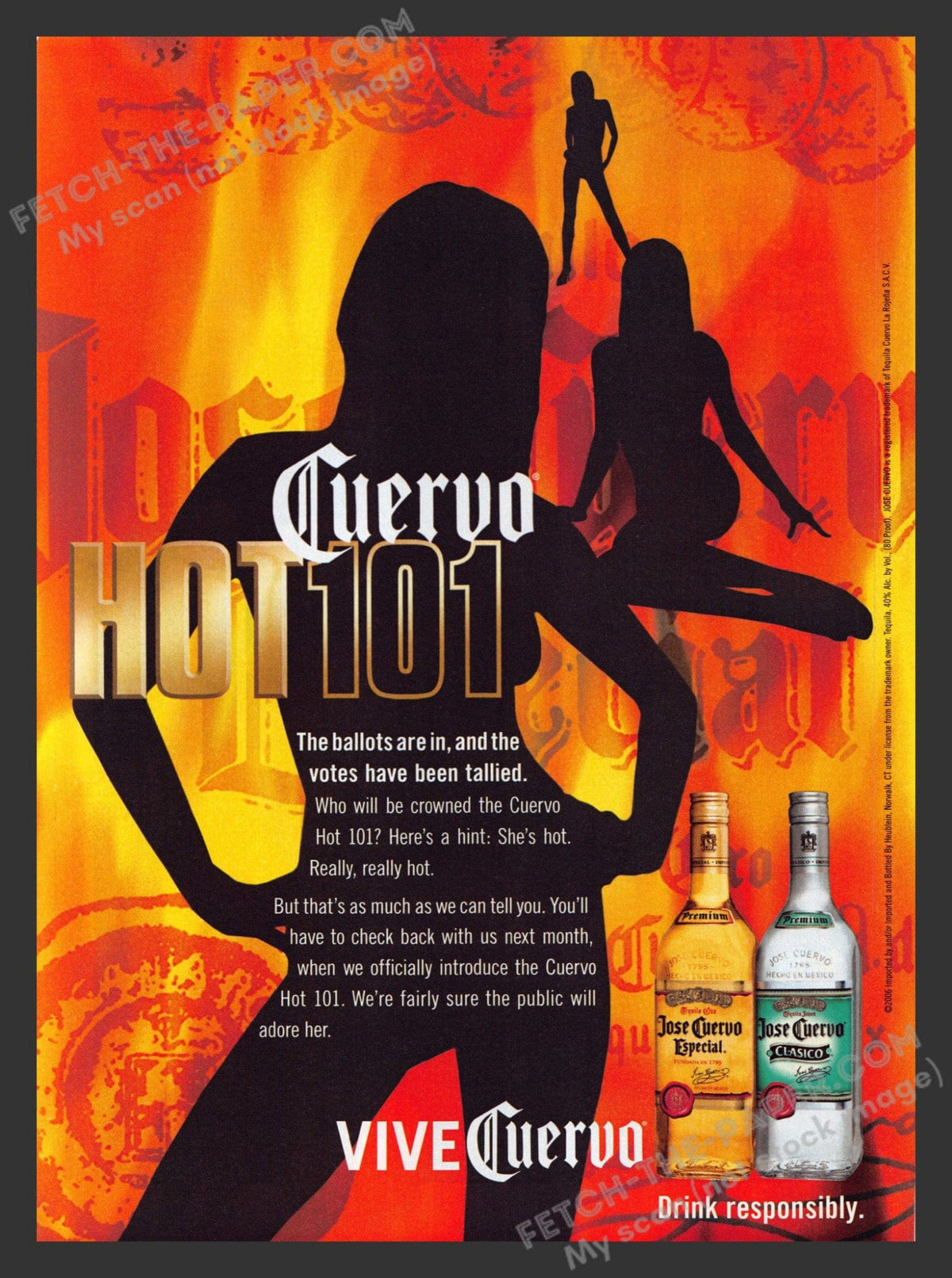Jose Cuervo Tequila 2000s Print Ad - Original 2006 Collectible — Fetch ...