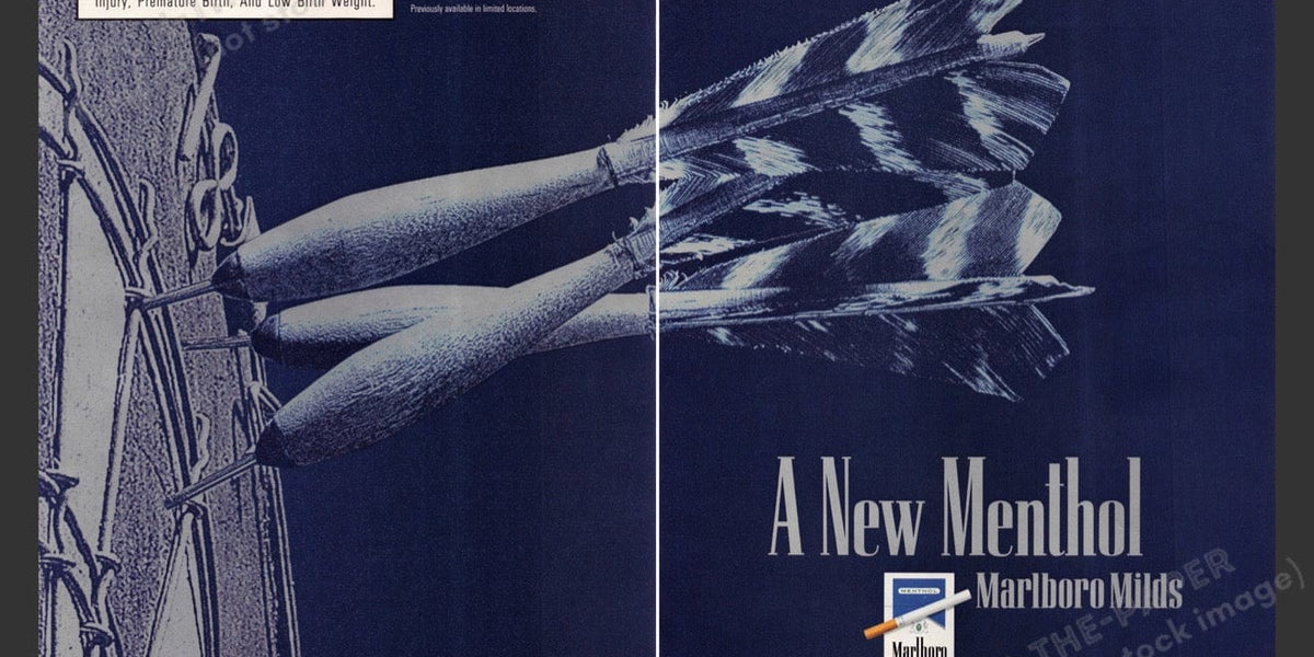 Marlboro Cigarettes Dart Board 2000 Print Advertisement (2 Pages ...