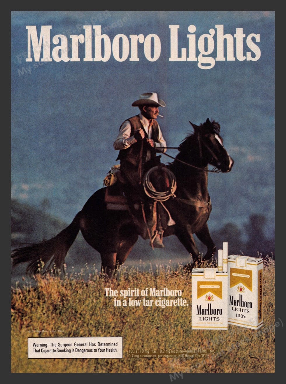 Original Marlboro Cowboy Commercial Marlboro Ad With Cowboy Hi Res