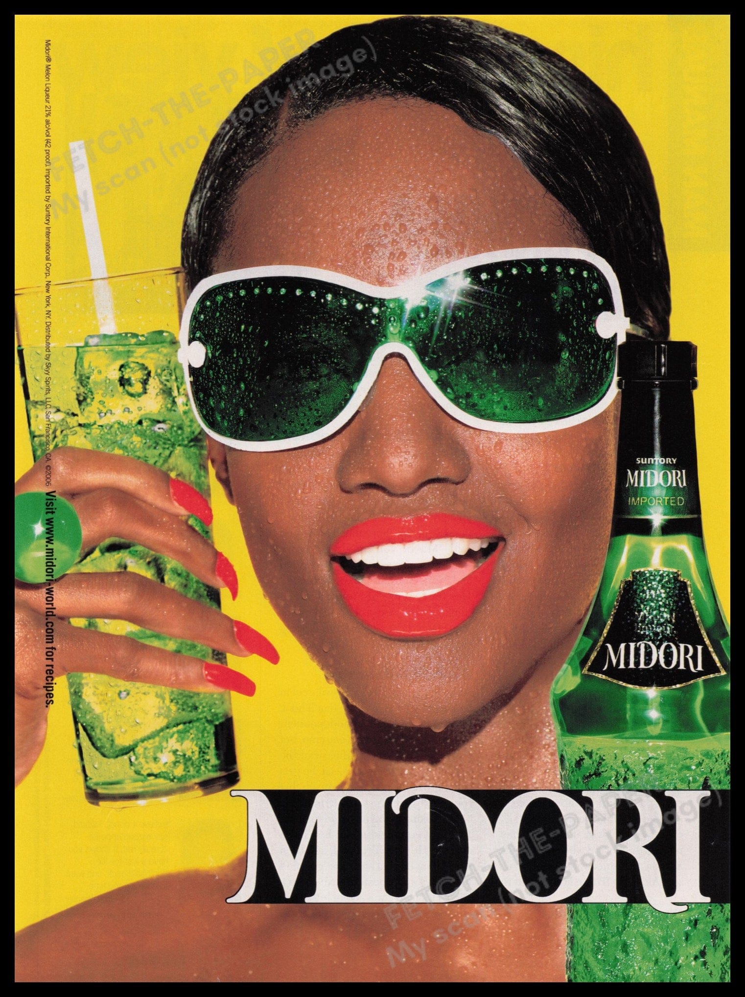 Midori 2006 Colorful Print Ad - Vintage 2000s Memorabilia — Fetch-the-Paper