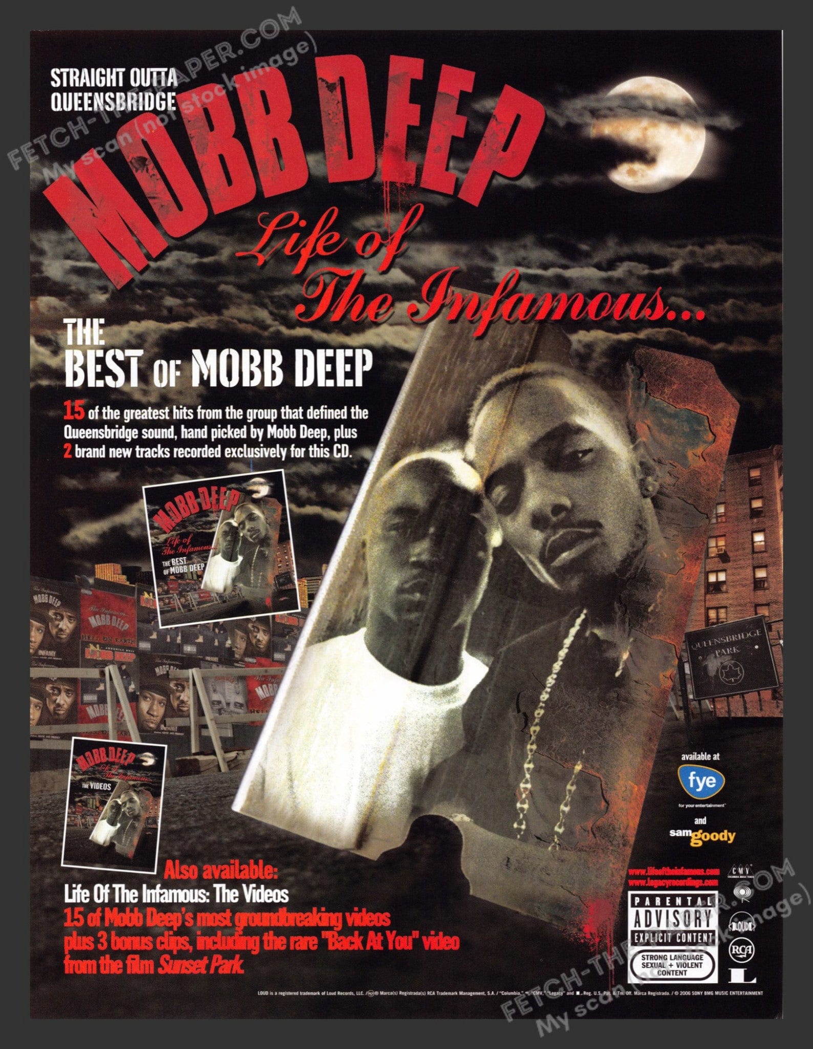 Mobb Deep "Life of the Infamous..." Album Release 2006 Print ...