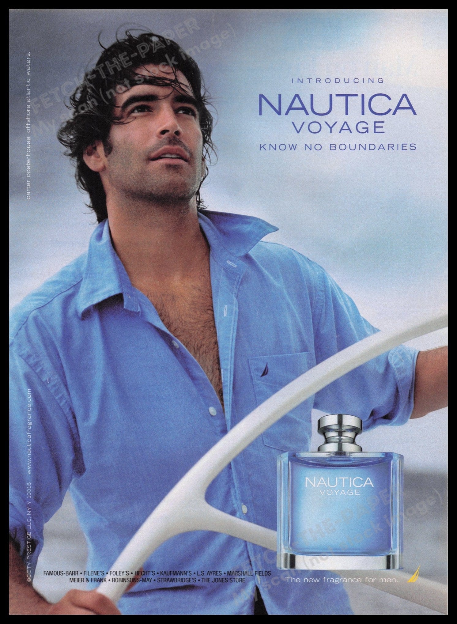 Nautica Voyage Cologne 2000s Print Advertisement Ad 2006 Carter Ooster ...