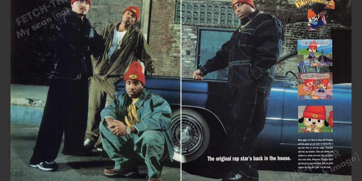 PaRappa the Rapper 2 2000s Video Game Print Advertisement (2 Pages ...