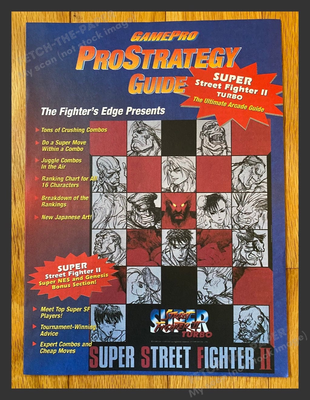 ProStrategy Guide "Super Street Fighter II" 1990s 1994 — Fetch-the-Paper