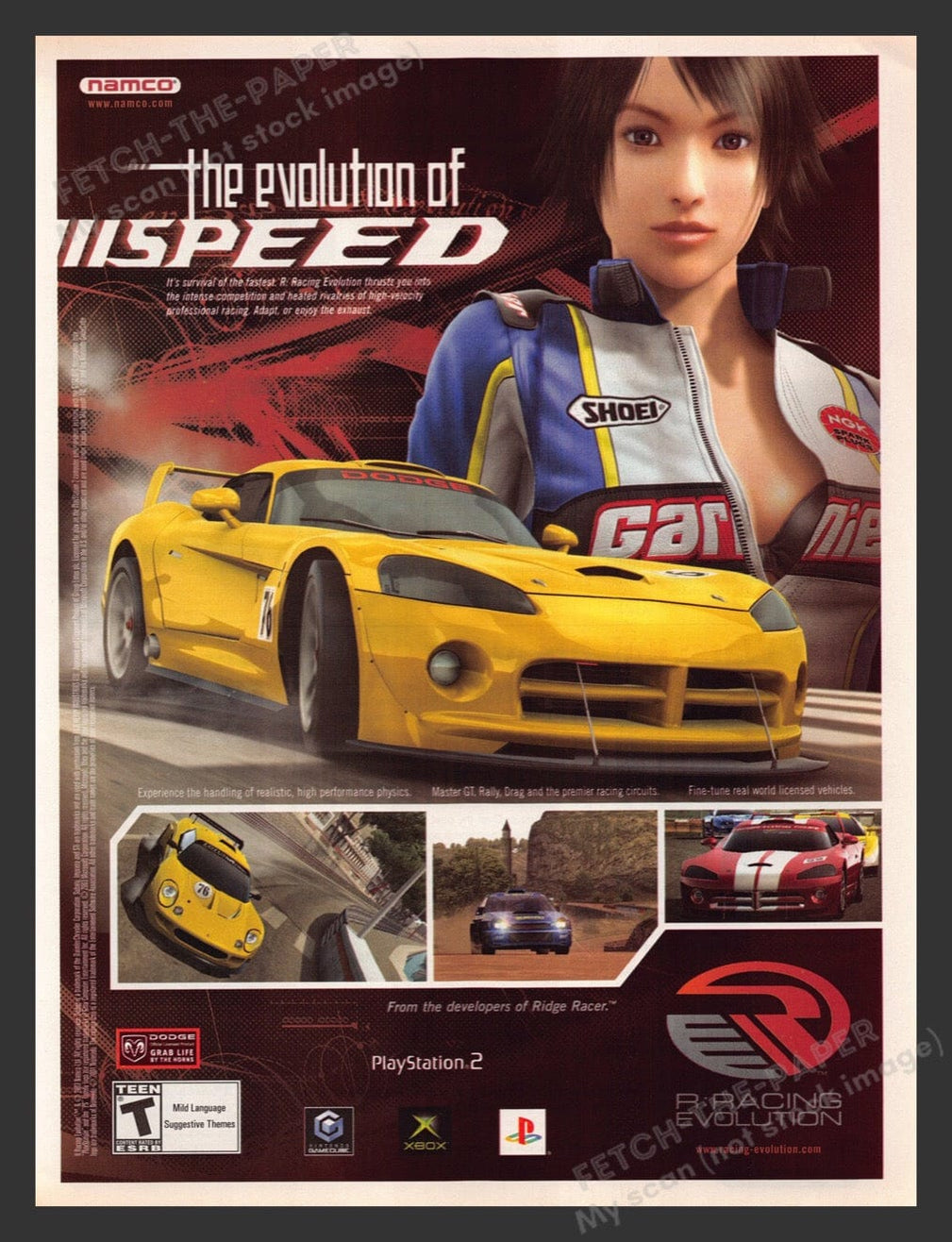 The Evolution of Speed 2000s Video Game Print Advertisement 2004 ...